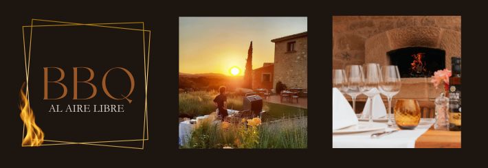 VALDERROBRES. Barbacoa gourmet al aire libre en HOTEL MAS DE LA COSTA