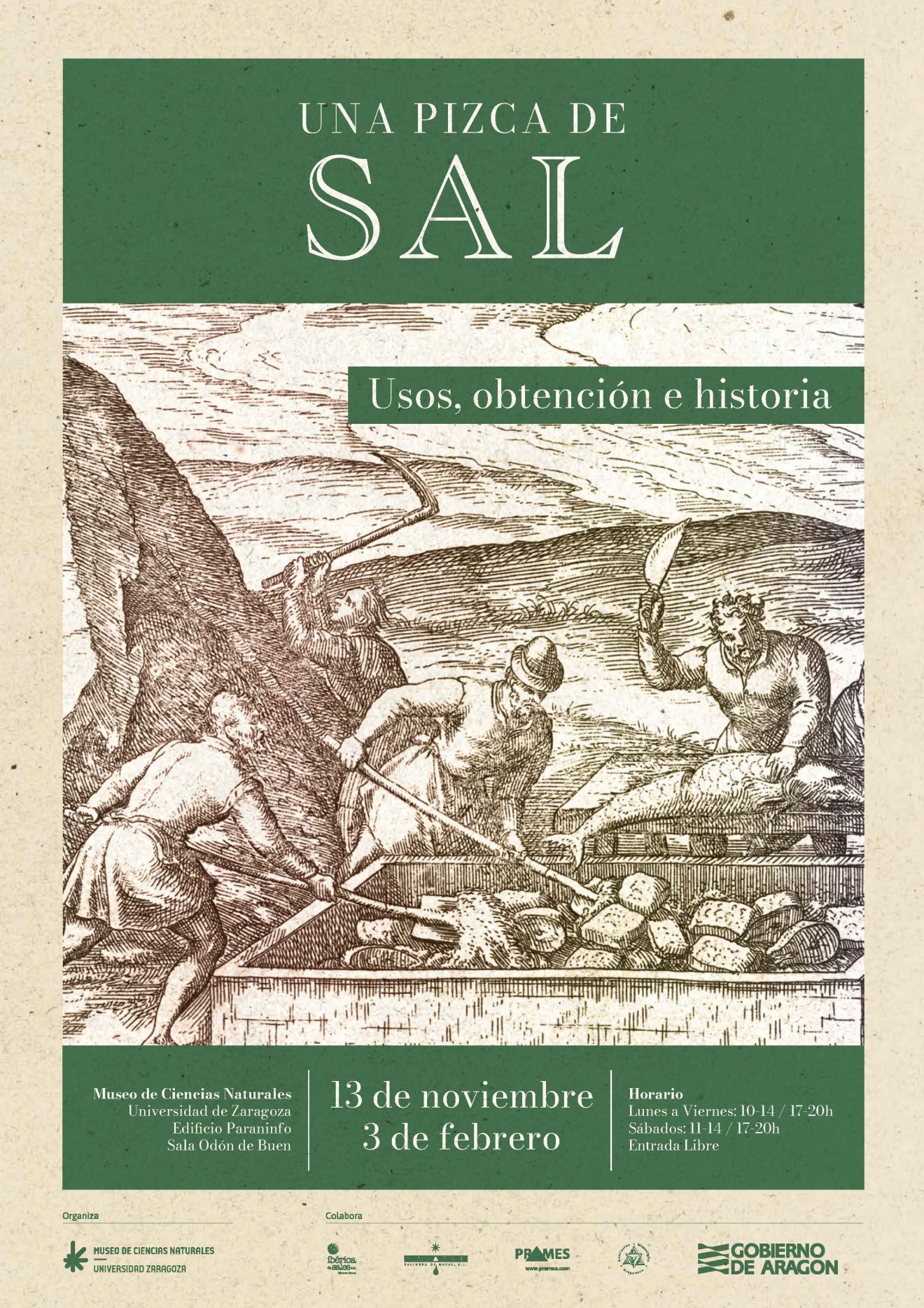 'Una pizca de sal', exposición en el Museo de Ciencias Naturales