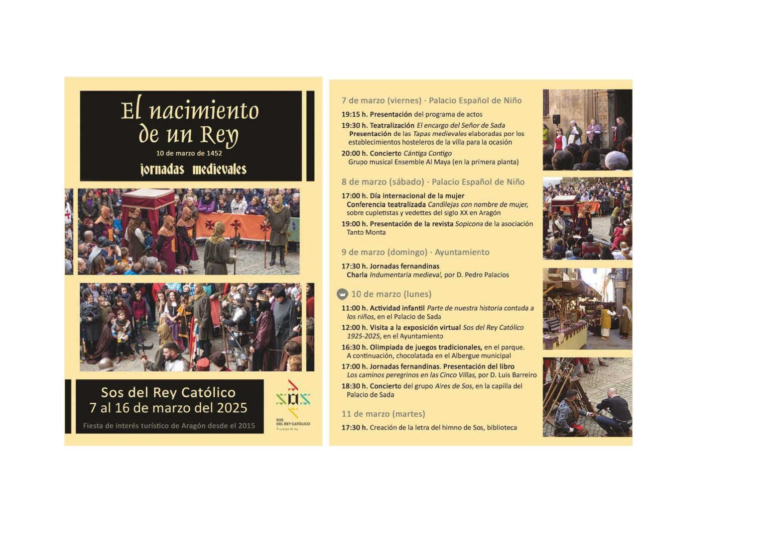 SOS DEL REY CATÓLICO. El nacimiento de un Rey