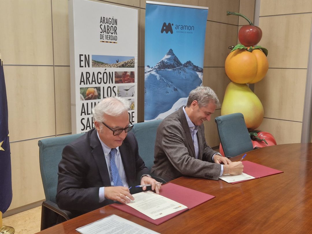 Aragón Alimentos y el Grupo Aramón firman un convenio para impulsar la promoción de los ...